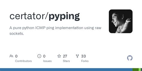 Github Certator Pyping A Pure Python Icmp Ping Implementation Using Raw Sockets