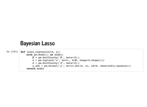 Linear Regression With Pymc3