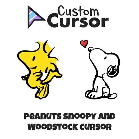 Peanuts Snoopy And Woodstock Cursor Custom Cursor Peanuts Snoopy And Woodstock Cursor Custom Cursor