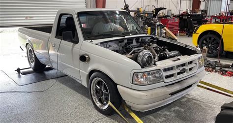 This Is How Much A Coyote Swapped Ford Ranger Can Make With A Stock Engine