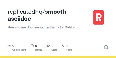 Github Replicatedhq Smooth Asciidoc Ready To Use Documentation Theme For Gatsby