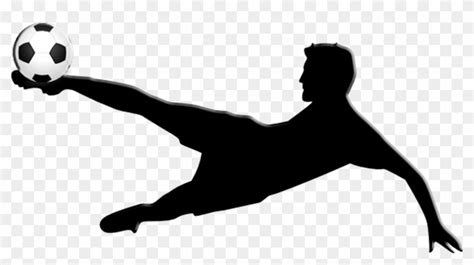 Kicking Soccer Ball Clip Art
