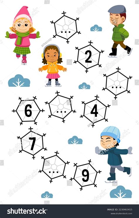 Education Game Complete Sequence Number Cute Stock Vector Royalty Free 2230463415 Shutterstock
