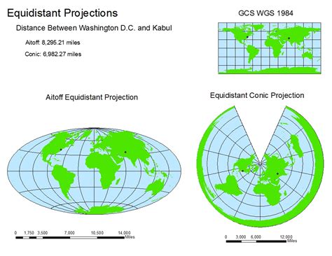 CGillus Geog Intro To GIS Lab Projections In ArcGIS