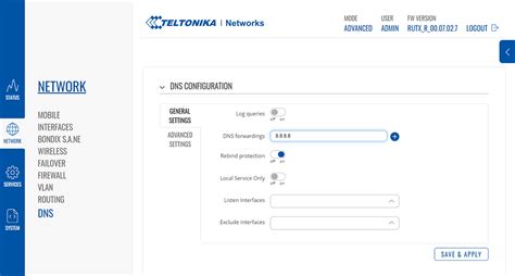 General Teltonika Router Settings Bondix Wiki