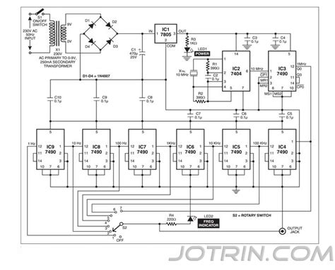 Exploring Ic 7490 A Deep Dive Into Decade Counter Circuit Jotrin Electronics