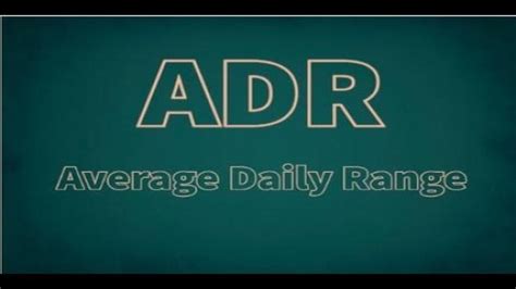 Calculating Adr In Tradingview A Step By Step Guide