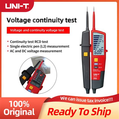Uni T Digital Voltmeter Ut18c Ut18d Ac Dc Voltage Continunity Tester
