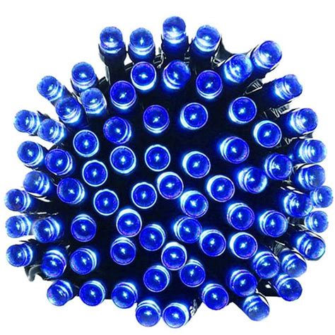 Коледни лампи Студено синя светлина Led 10м Emag Bg