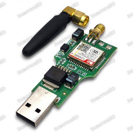 Usb To Gsm Serial Gprs Sim C Module Robotics Bangladesh