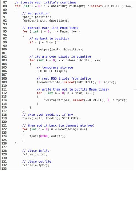 My Resize C Shows Twisted Outfile Image CS50 Stack Exchange