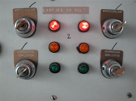 Image After Photos Switches Buttons Lights Lamps Dials