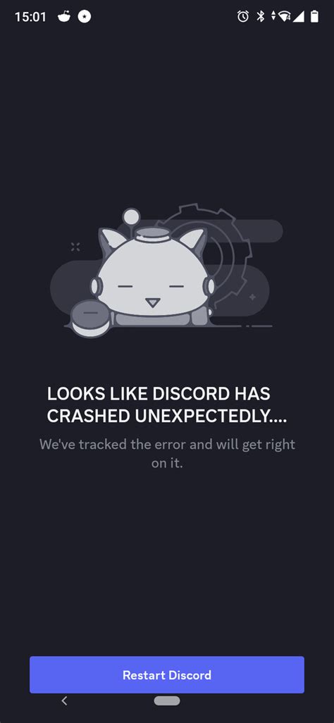 Why Does My Discord App Keep Crashing I Keep Tapping The Restart Discord Button And It