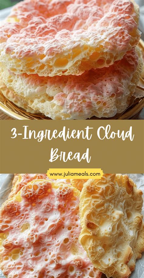 3 Ingredient Cloud Bread Julia Meals