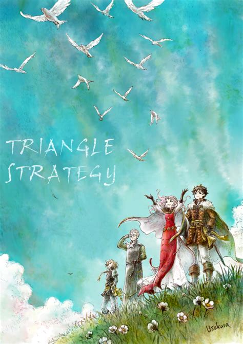 Frederica Aesfrost Serenoa Wolffort Roland Glenbrook And Benedict Pascal Triangle Strategy