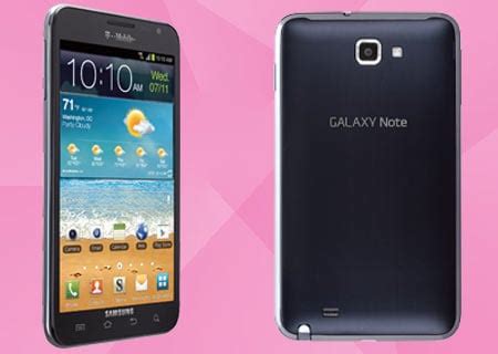 Samsung Galaxy Note T Mobile Now Available TechShout
