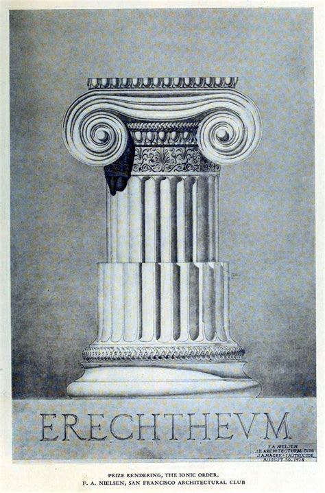 Ionic Column Drawing