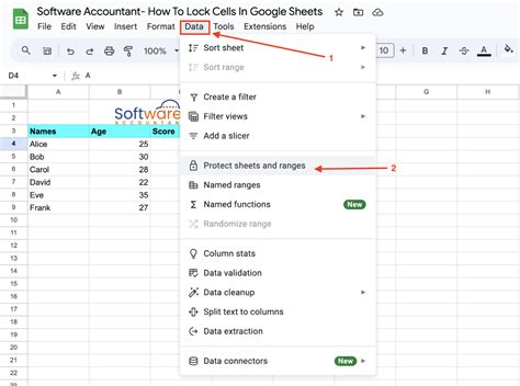 How To Lock Cells In Google Sheets
