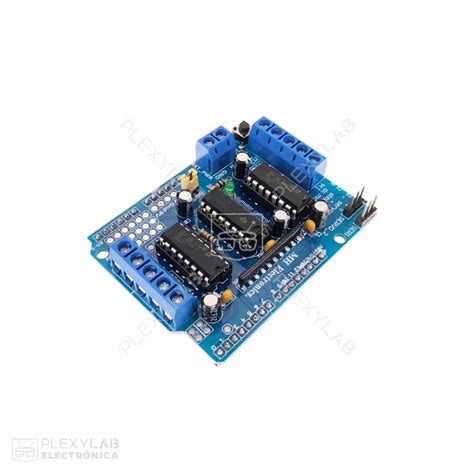 L293d Módulo Shield Controlador De Motores Arduino Plexylab