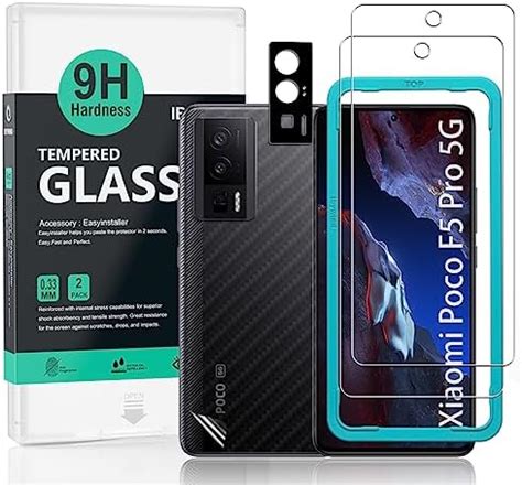 Ibywind Screen Protector For Xiaomi Poco F Pro G Inches With Pcs Tempered Glass Pc