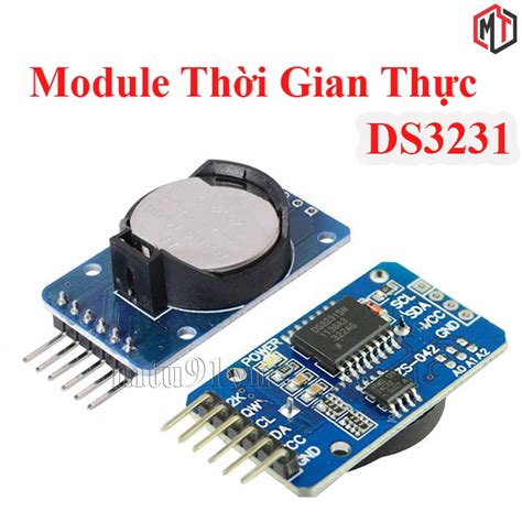 Module Thời Gian Thực Rtc Ds3231 At24c32 Mạch Đồng Hồ Rtc Điện Tử Mtu