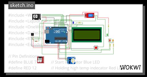 Heating Control Wokwi Esp32 Stm32 Arduino Simulator