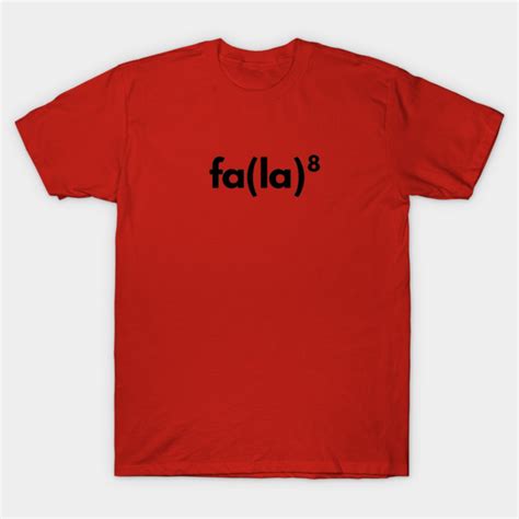 Fa La 8 Christmas Math Red Math T Shirt Teepublic