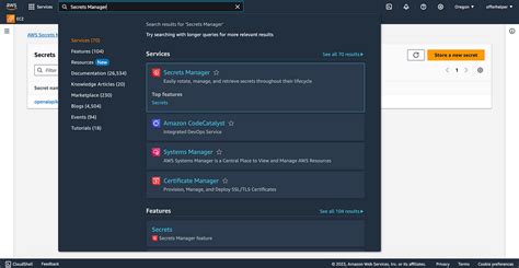 how to store a key in aws secrets manager instead of ‘ env by henry
