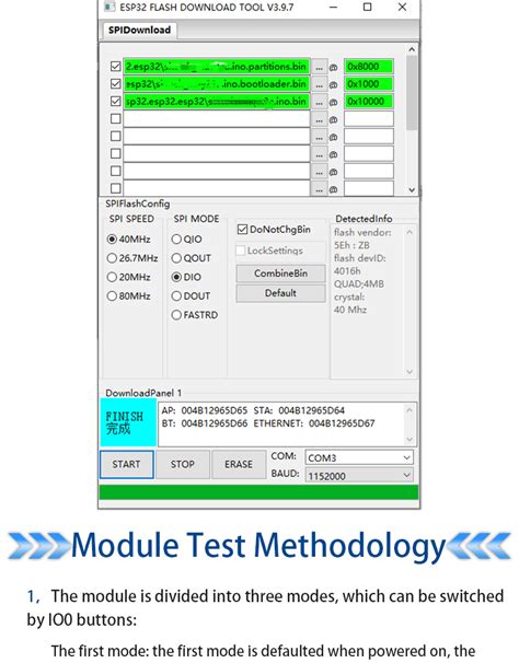 esp32 development board dual mos switch module dc5 60v input chinalctech