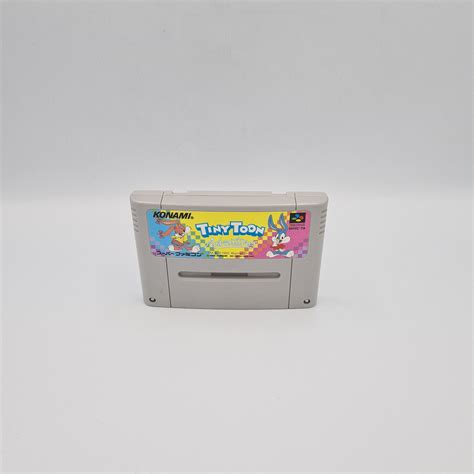 Tiny Toon Adventures Super Famicom Ntsc Japanese Crazy Thumbs