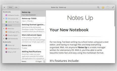Install Notes Up Markdown Editor On Linux Ubuntu