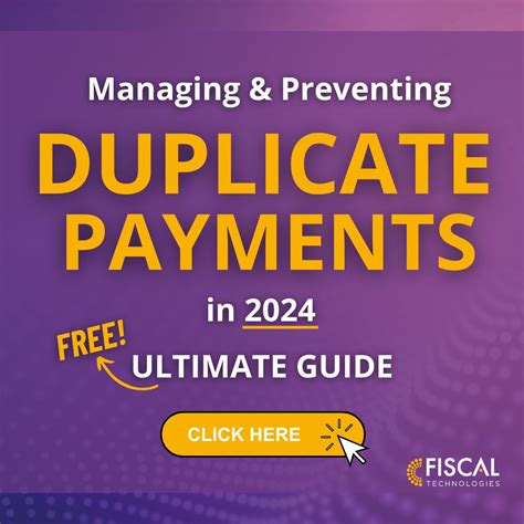 Fiscal Technologies On Linkedin Managing And Preventing Duplicate Payments Ultimate Guide