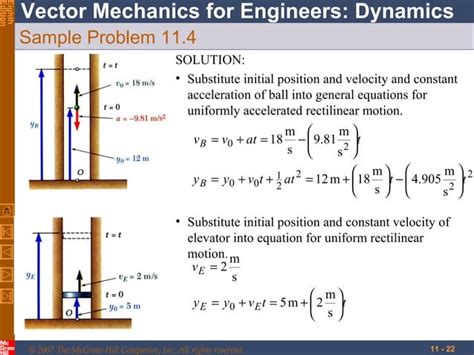 chapter 11 kinematics of particles ppt