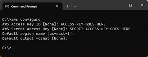 Amazon Web Services Aws Command Line Interface Cli On Windows 11 Nathan Obert