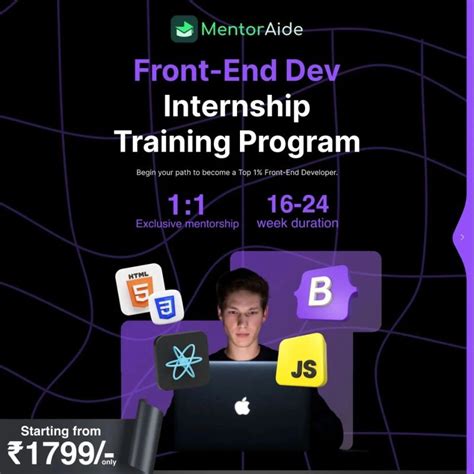 Mentoraide On Linkedin Frontenddevelopment Internship Codingjourney