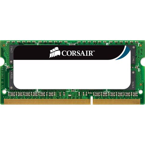 4gb Corsair Valueselect Ddr3 1333 So Dimm Cl9 Single So Ddr3 1333