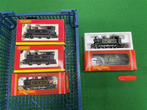 Four Boxed Horby 00 Gauge 0 6 0 Tank Engines Two Jinties Two Class