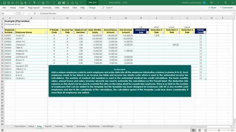 Salary Slip Format In Excel With Formula Gotonimfa