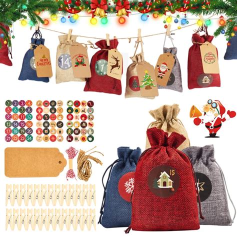 Buy Christmas Advent Bags Advent Bags Small Advent Ts Advent Diy