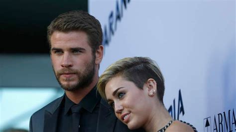 Miley Cyrus And Liam Hemsworth Split Up Ents And Arts News Sky News