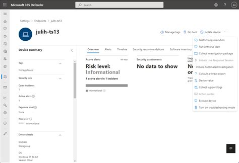 Get Started With Troubleshooting Mode In Microsoft Defender For