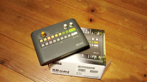 Korg KR mini Drumcomputer Drummachine Gebraucht in Bottenwil für CHF mit Lieferung auf