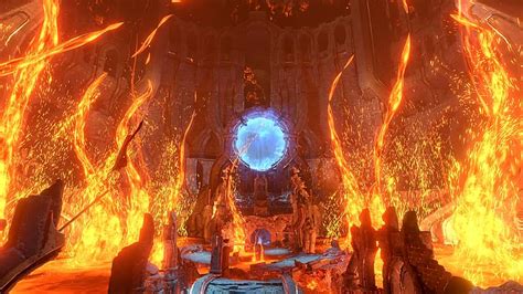 hd wallpaper video games fire doom eternal wallpaper flare