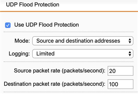 Ips Exceptions Not Working Udp Flood Detected Network Protection Firewall Nat Qos And Ips