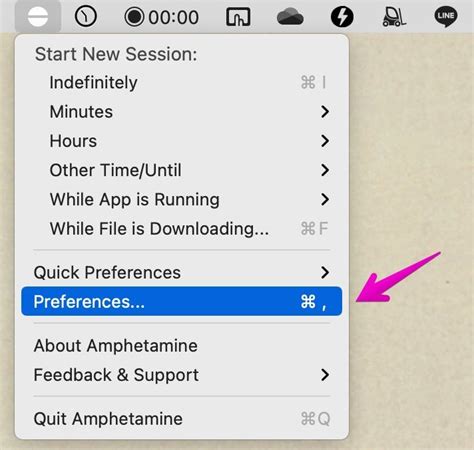 How To Use The Mac Sleep Control App Amphetamine Mac Cheat Sheet