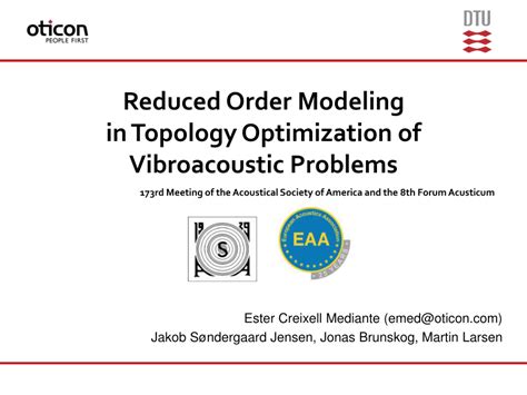 Pdf Reduced Order Modeling In Topology Optimization Of Vibroacoustic Problems
