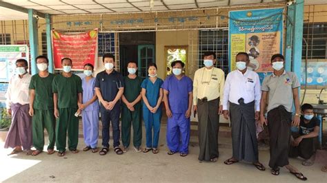 ကျောက်တံခါးမြို့နယ် သတင်းမီဒီယာအဖွဲ့မှ စားသောက်ဖွယ်ရာများနှင့် ကိုဗစ် ၁၉ ကာကွယ် ရေးအ ထောက်အကူပြု