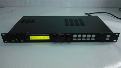 数字音频处理器 调音台使用图解 随意云