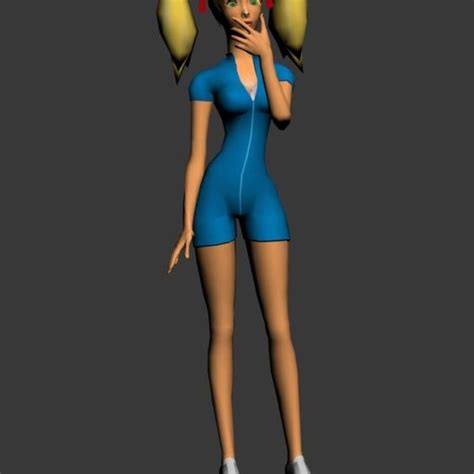 Mandy 3d Model 30 Unknown Fbx Obj Max Free3d