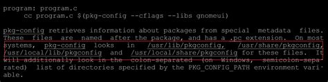 pkg config 命令搜索的默认路径 小鲨鱼2018 博客园